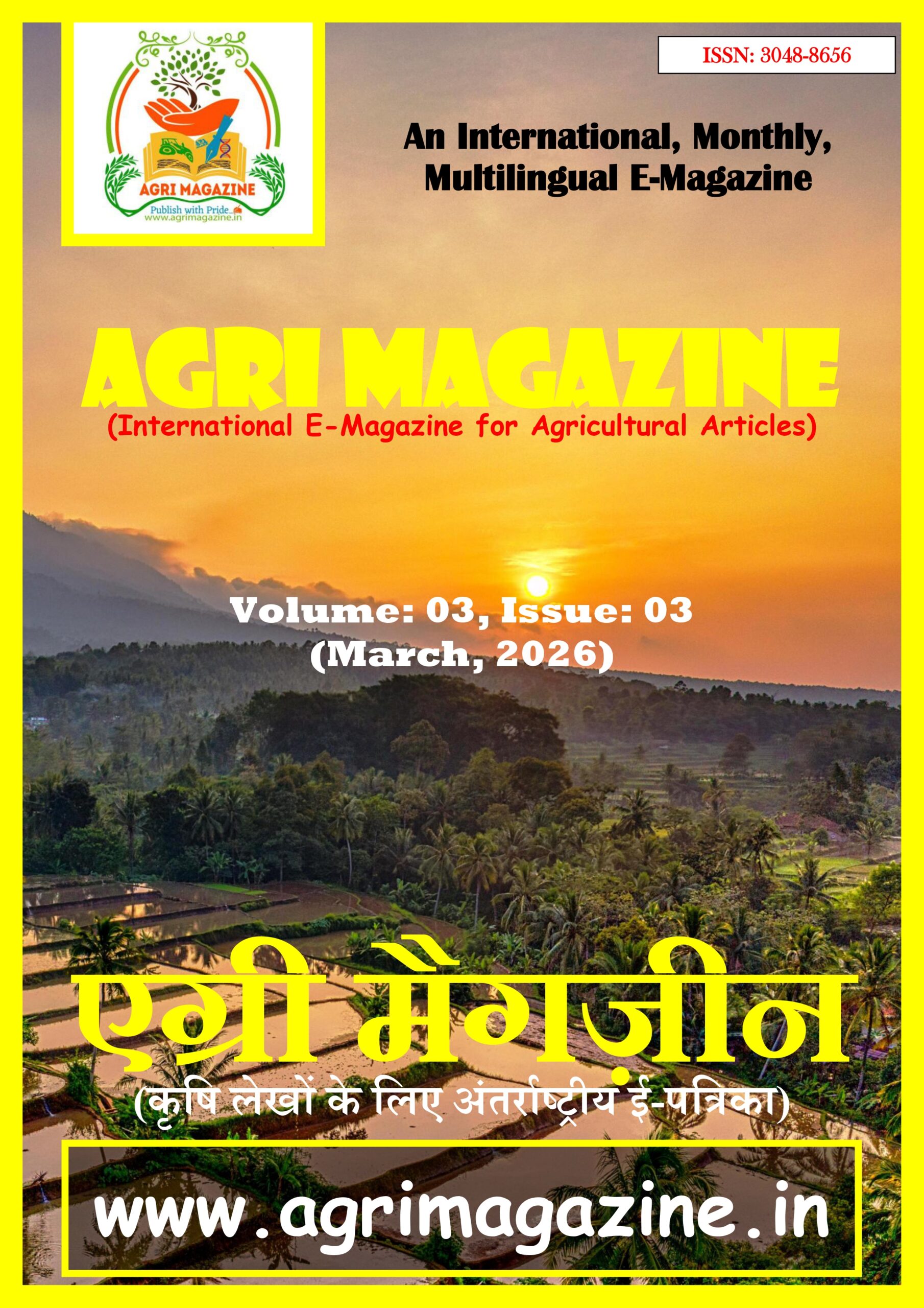 Agri Magazine – International E-Magazine for Agricultural Articles